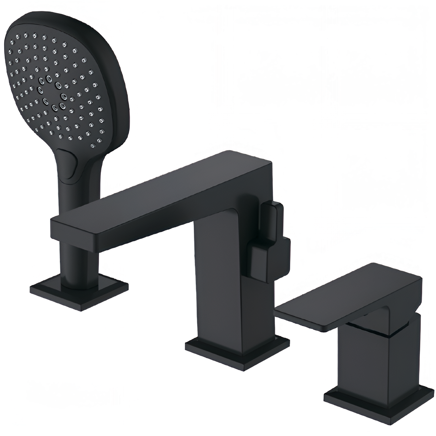 Смеситель на борт ванны Faop A1109-6 черный