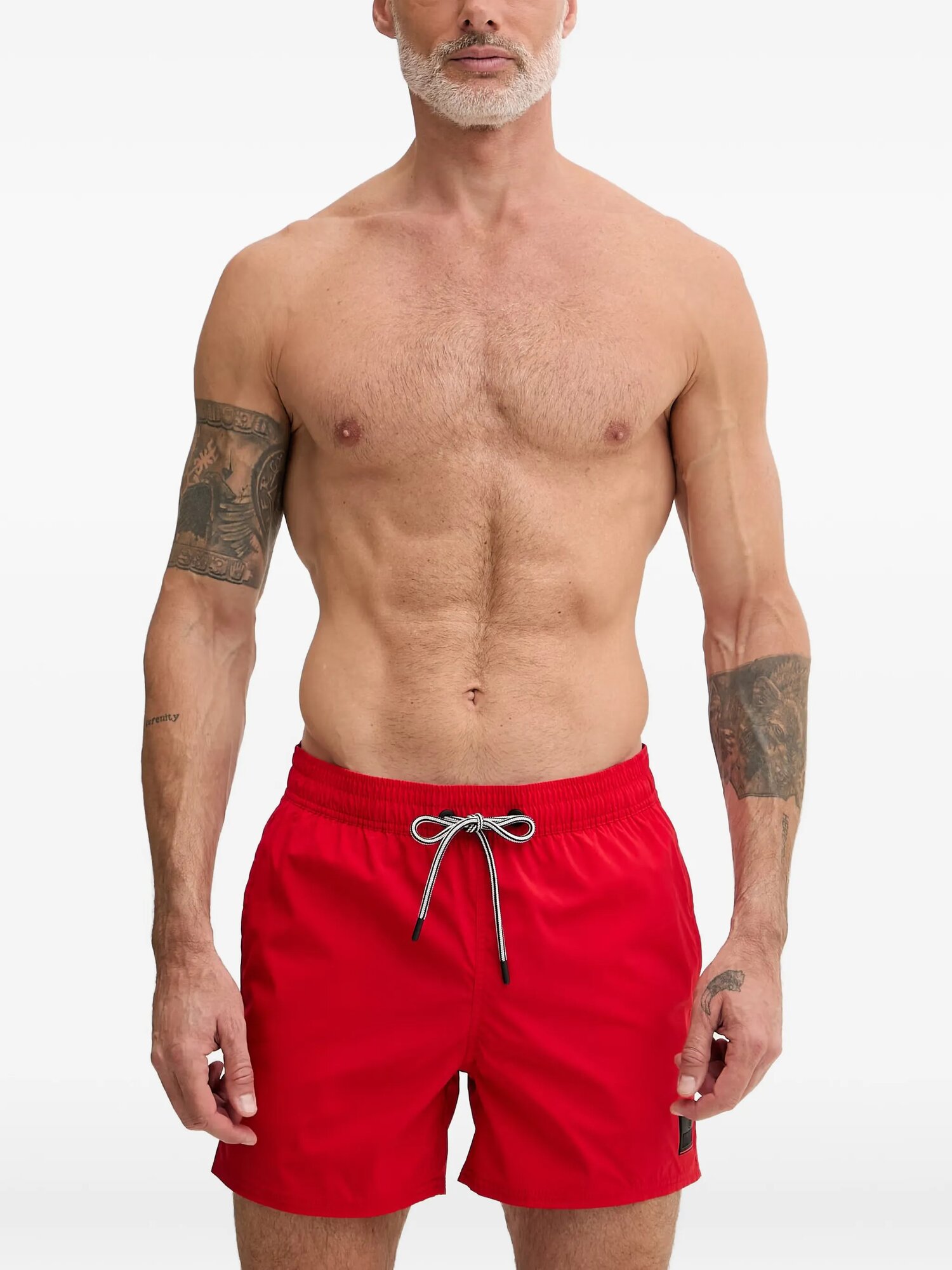 Шорты для плавания Nelson logo-patch drawstring-waist swim shorts