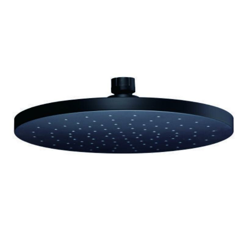 Верхний душ Savol S-YDP02H 250х250 мм, черный матовый, на кронштейн