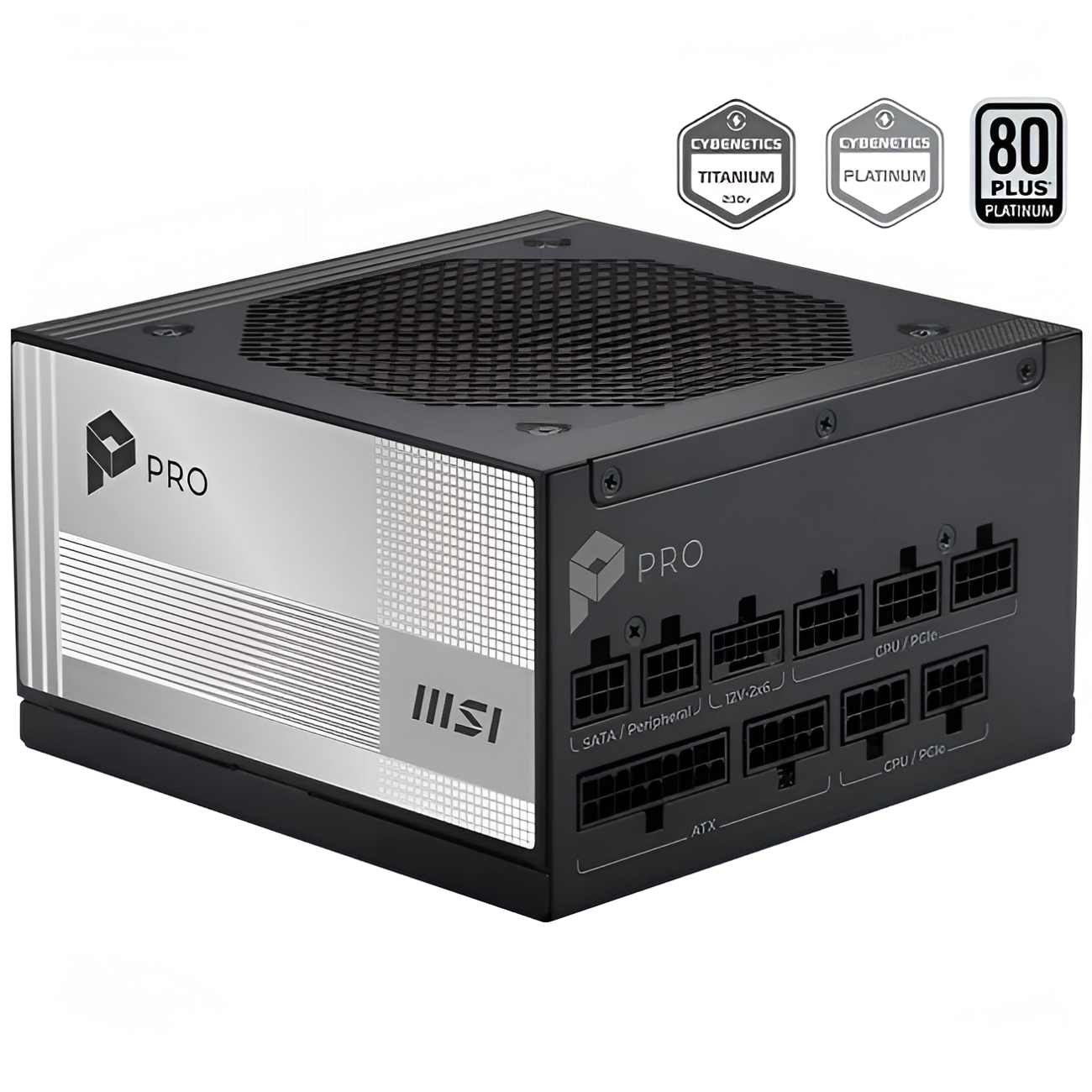 Блок питания MSI 850W PRO A850PL PCIE5 Black, модульный, PCIe Gen 5.0, 80 PLUS Platinum (306-7ZPLY11-HD8)