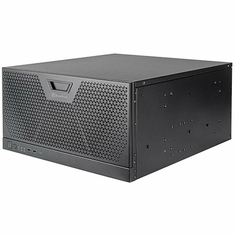 Корпус серверный 5U SilverStone SST-RM51 2*3.5" 4*2.5", 8*PCIe, без БП, USB Type-C, 2*USB 3.0