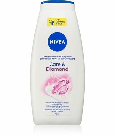 Средство для душа Nivea Care & Diamond, 750 мл