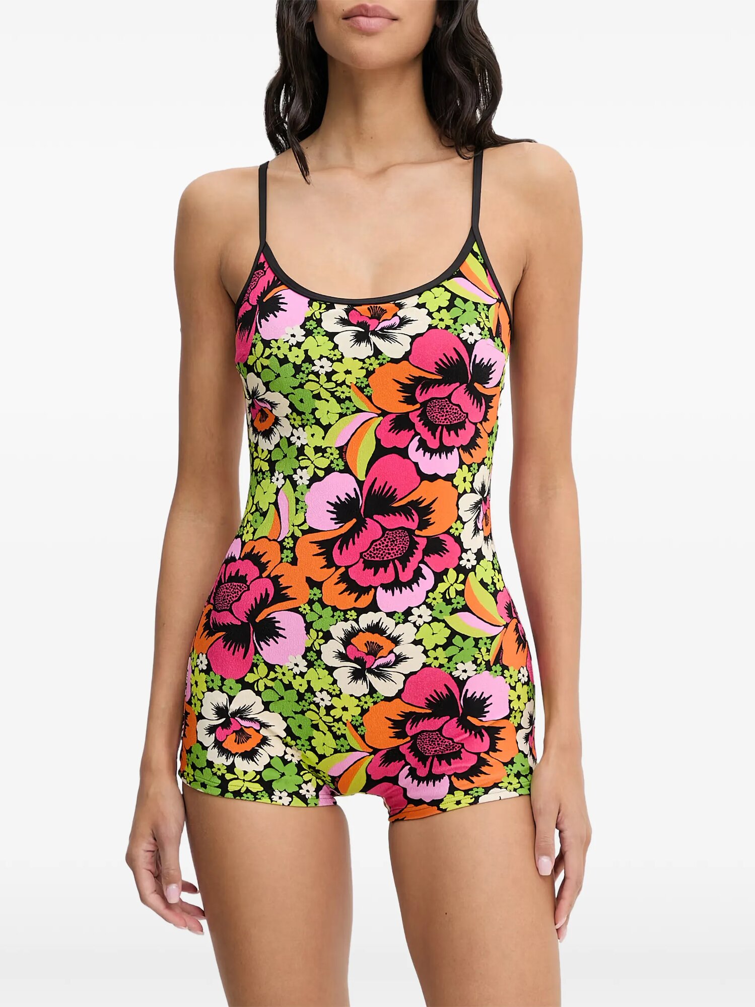 Купальник RIP CURL Blooming Short Jane floral-print swimsuit