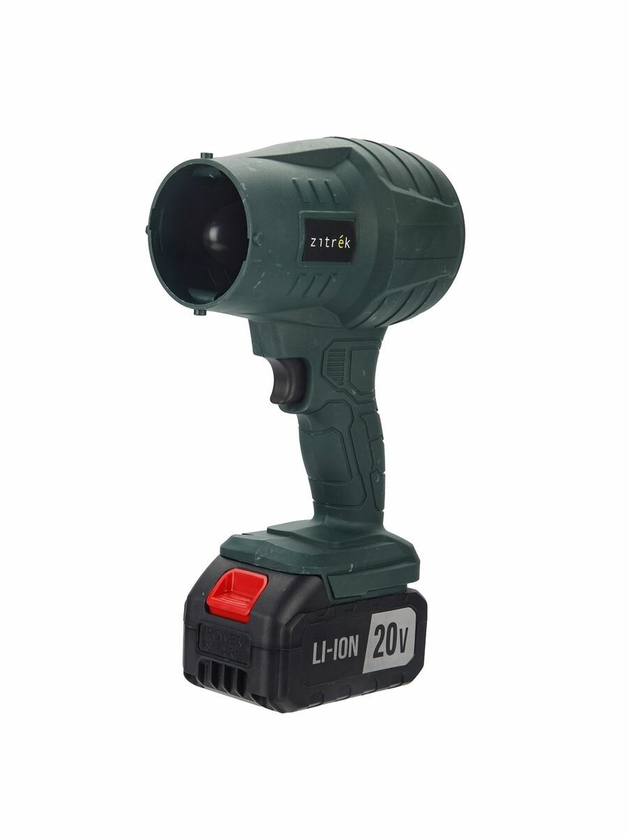 Воздуходувка аккумуляторная Zitrek ZKBL 21VDR (20В, 4.0 Ач Li-ion аккум. 1шт, зу)