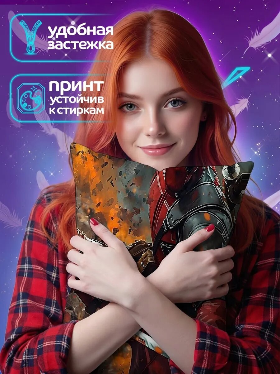 Подушка дакимакура Дэдпул Супергерой Марвел — фото 1