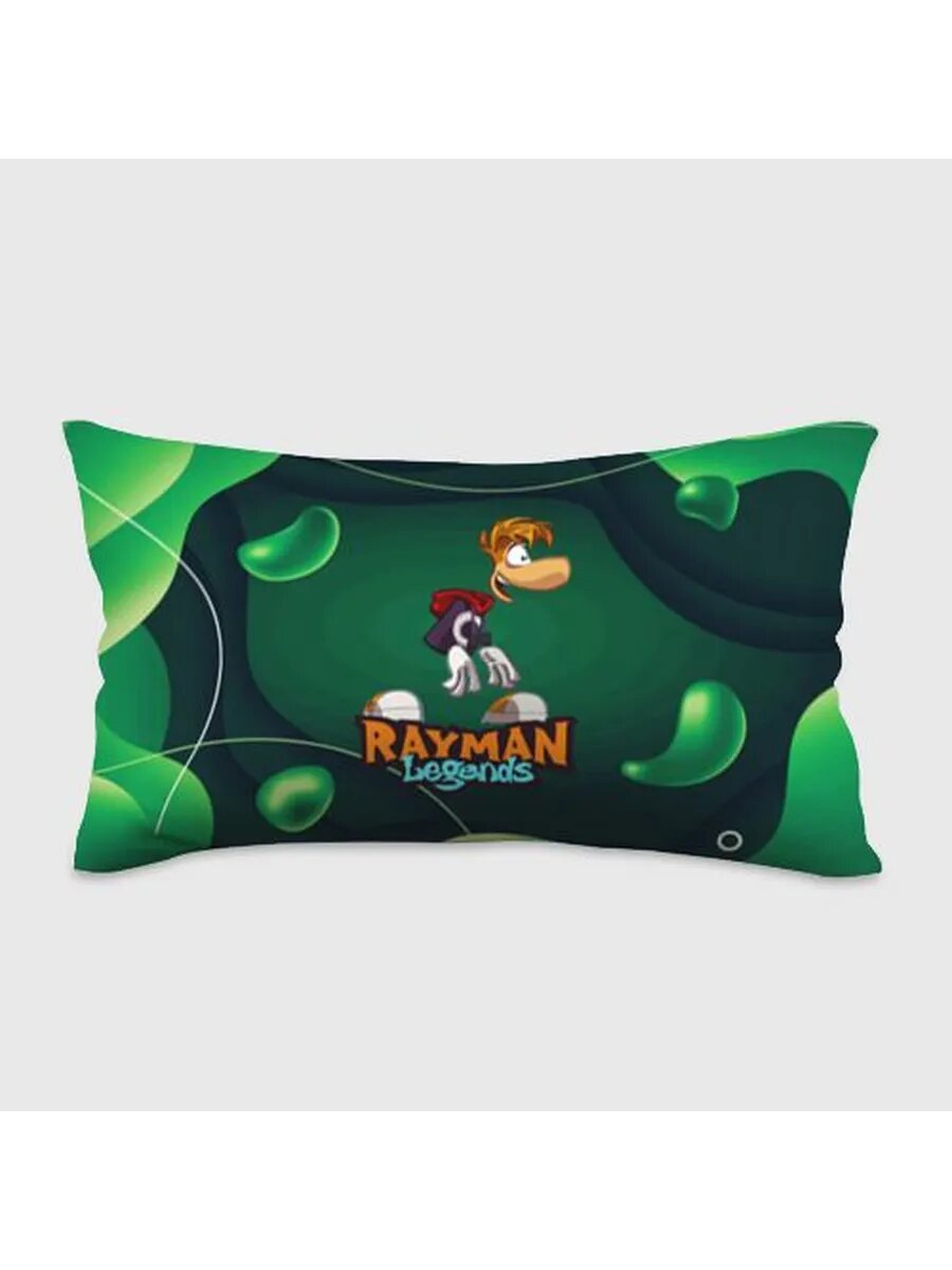 Rayman legends green Подушка