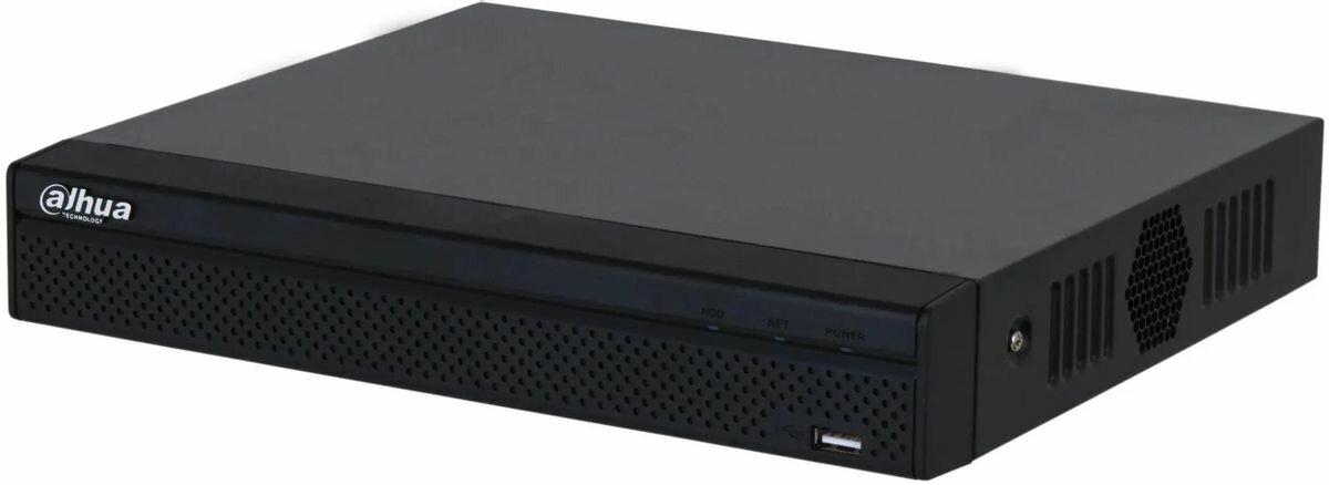 Видеорегистратор для видеонаблюдения Dahua DHI-NVR2108HS-8P-4KS3 черный
