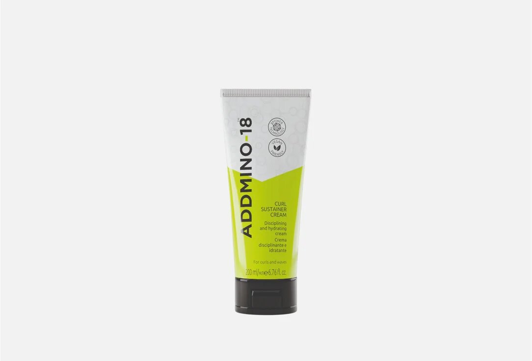 ADDMINO-18 curl sustainer cream Крем для укладки вьющихся и волнистых волос 200 мл