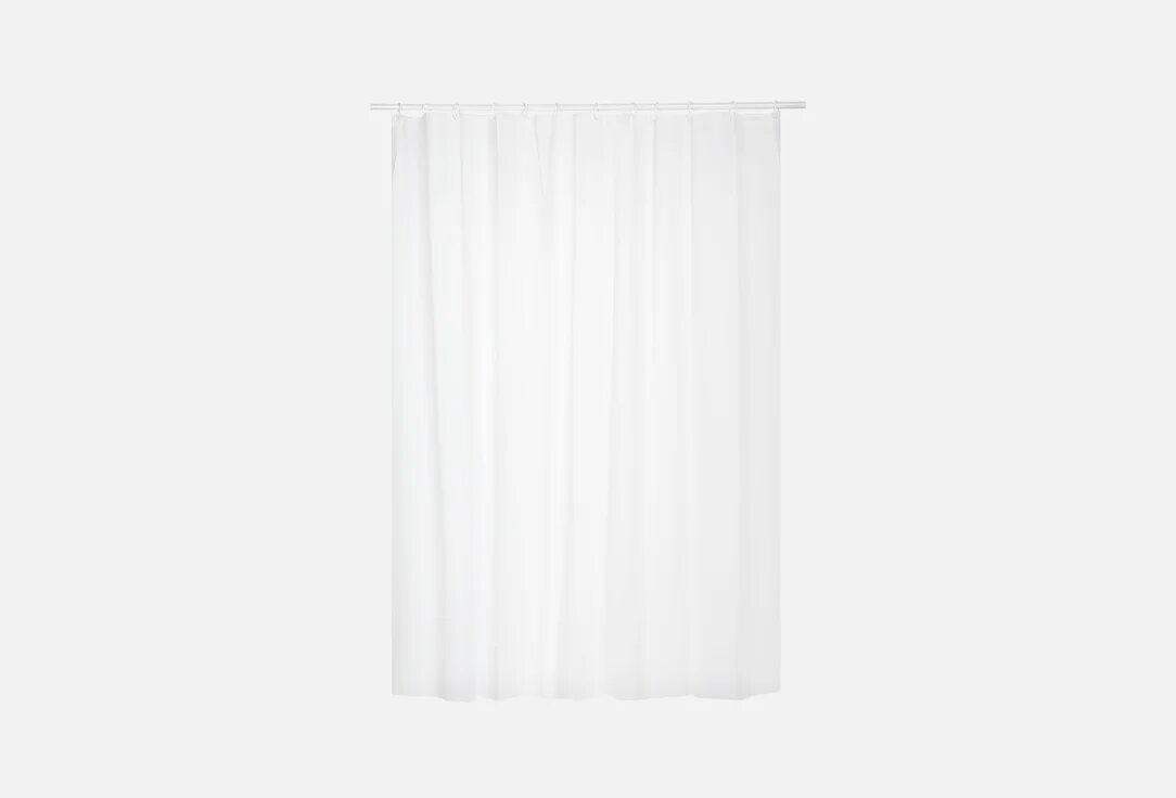 Ridder Clean, белый, 180 х 200 см Штора для ванных комнат 1 шт