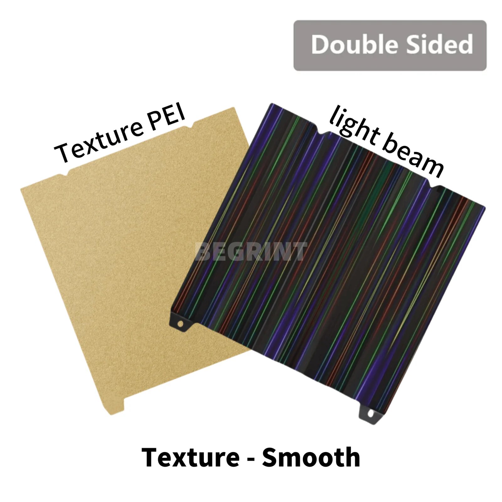 Двусторонняя рабочая пластина Creality K1 для Ender 3 S1, Ender 3 V3 Se Lightbeam-PEI