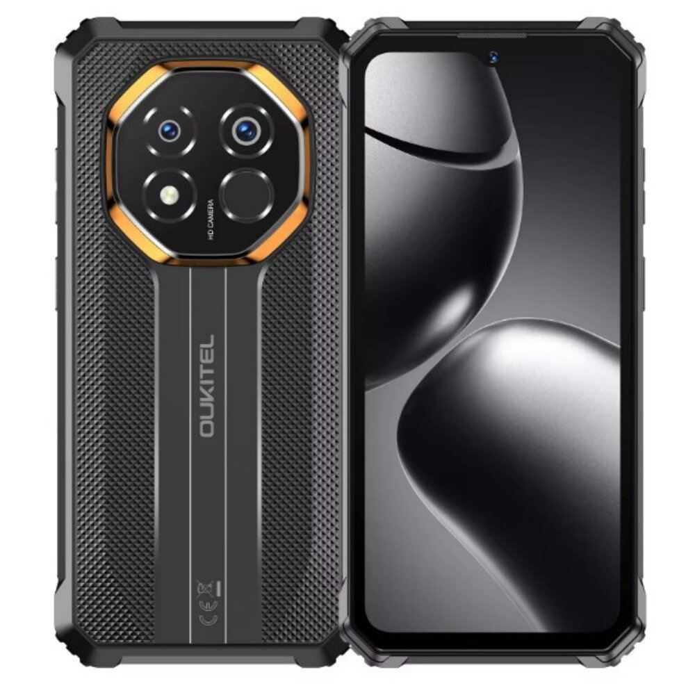 Защищенный телефон OUKITEL G7, 6,52 дюйма, 4 ГБ ОЗУ, 128 ГБ ПЗУ, 10600 мАч, Android 16