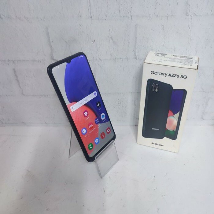 Смартфон Samsung Galaxy A22s 4/128 Черный