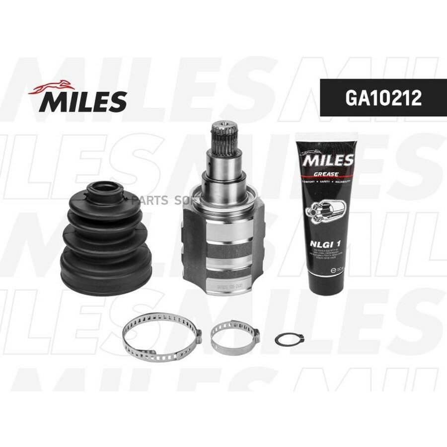 GA10212 Шарнир равных угловых скоростей от официального дистрибьютора, MILES, артикул GA10212