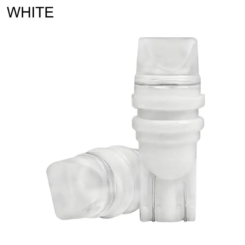 Керамическая Светодиодная Лампа Для Парковки T10-2835 3SMD RGB С Изменением Цвета, Белый, White