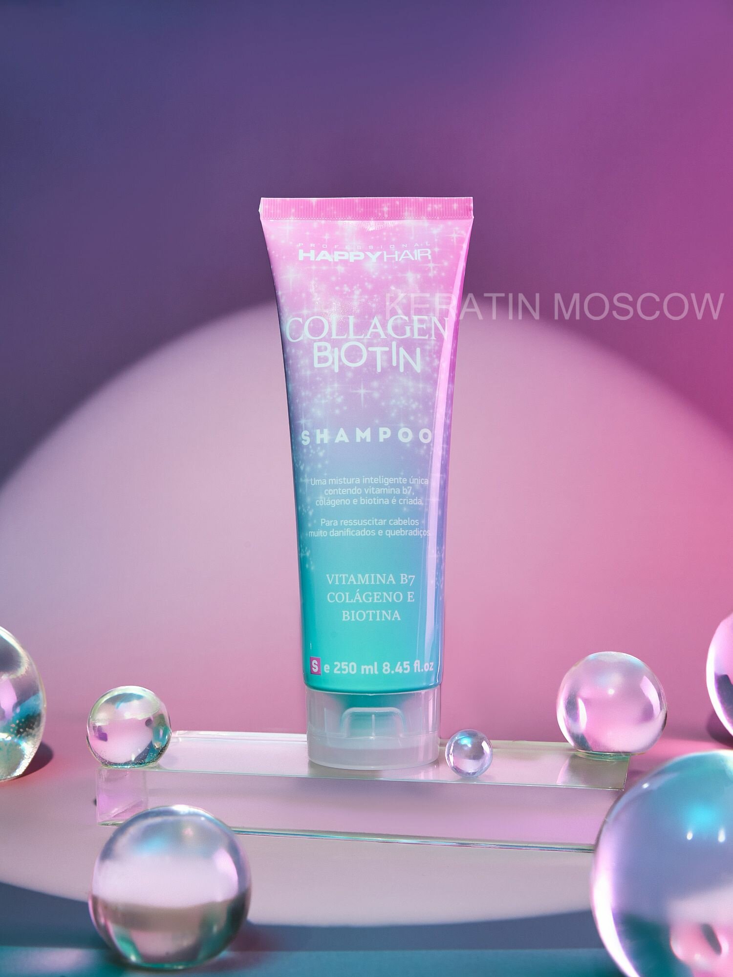 Happy Hair Collagen & Biotin Шампунь без сульфатов