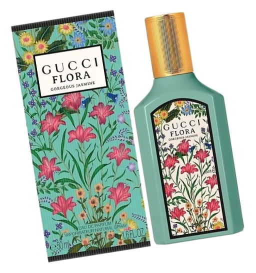 Gucci Flora Gorgeous Jasmine 50 мл парфюм для женщин / Горджес Жасмин Флора Гуччи