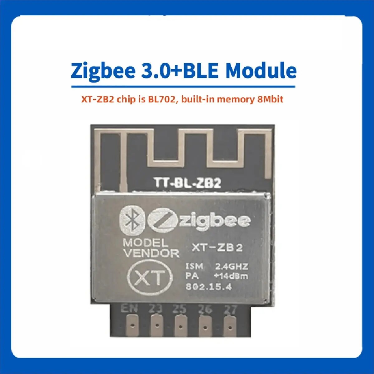 Модуль XT-ZB2 BL702 Zigbee 3.0+BLE 5.0 — фото 1
