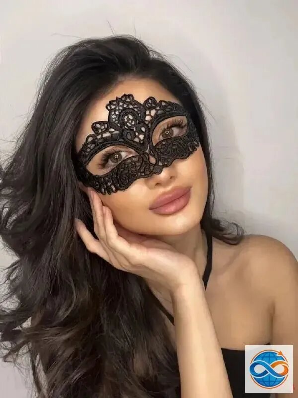 Маска кружевная эротическая БДСМ товары для взрослых 18+ NGVAA
