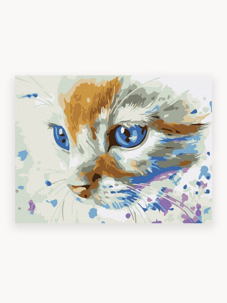 Картина по номерам SilverToys Котёнок