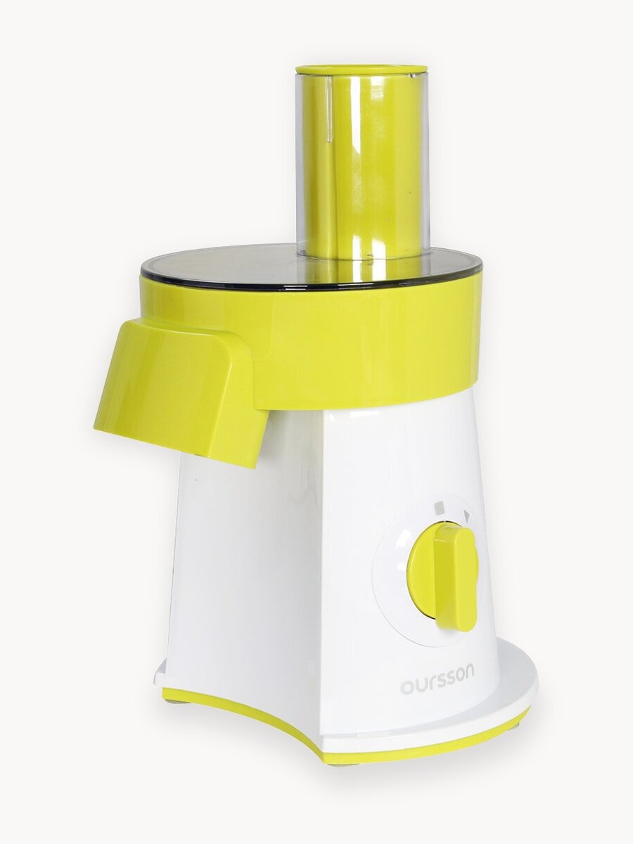 Мультирезка Oursson MS2055/GA (Зеленое яблоко), пластик, мощность 200Вт, 5 насадок