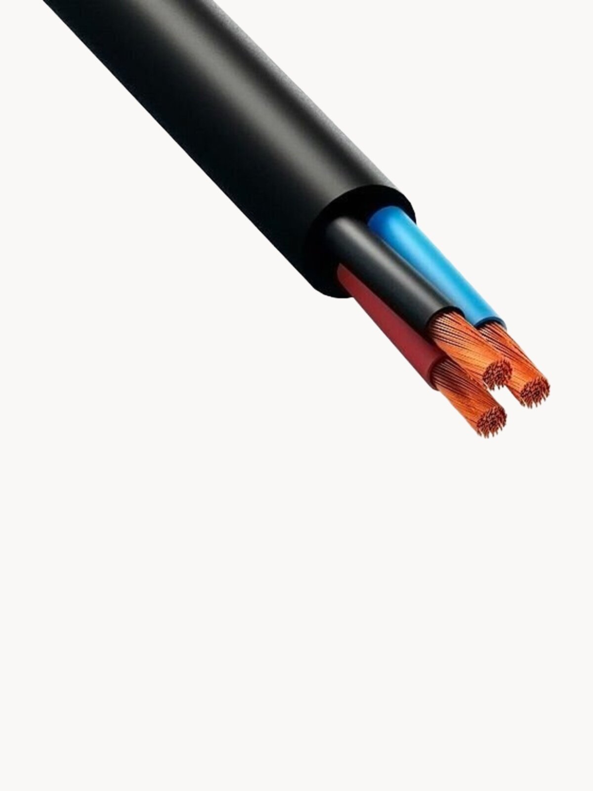 Кабель КГтп-ХЛ-0,66 3*1,5 Гост 1м