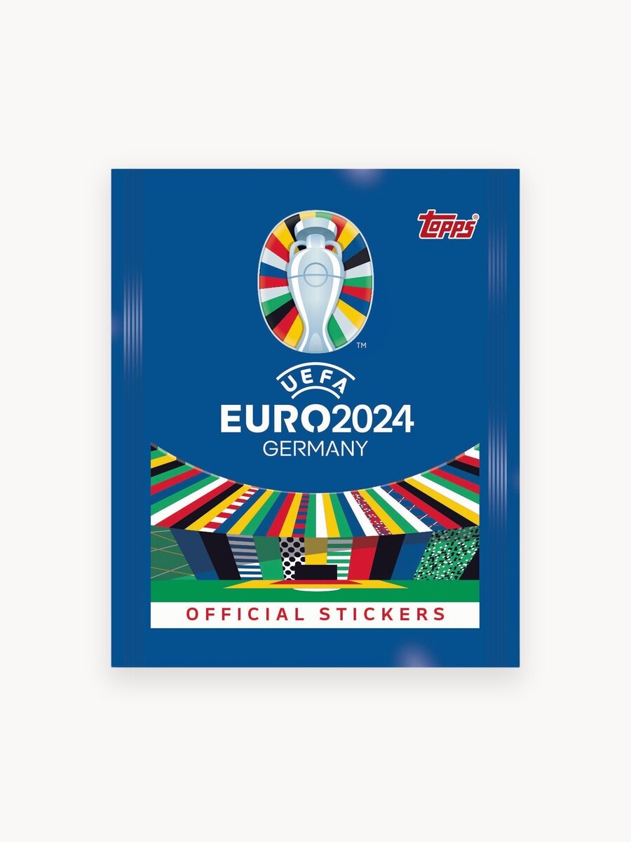 Стартовый набор EURO 2024 альбом и 24 наклейки