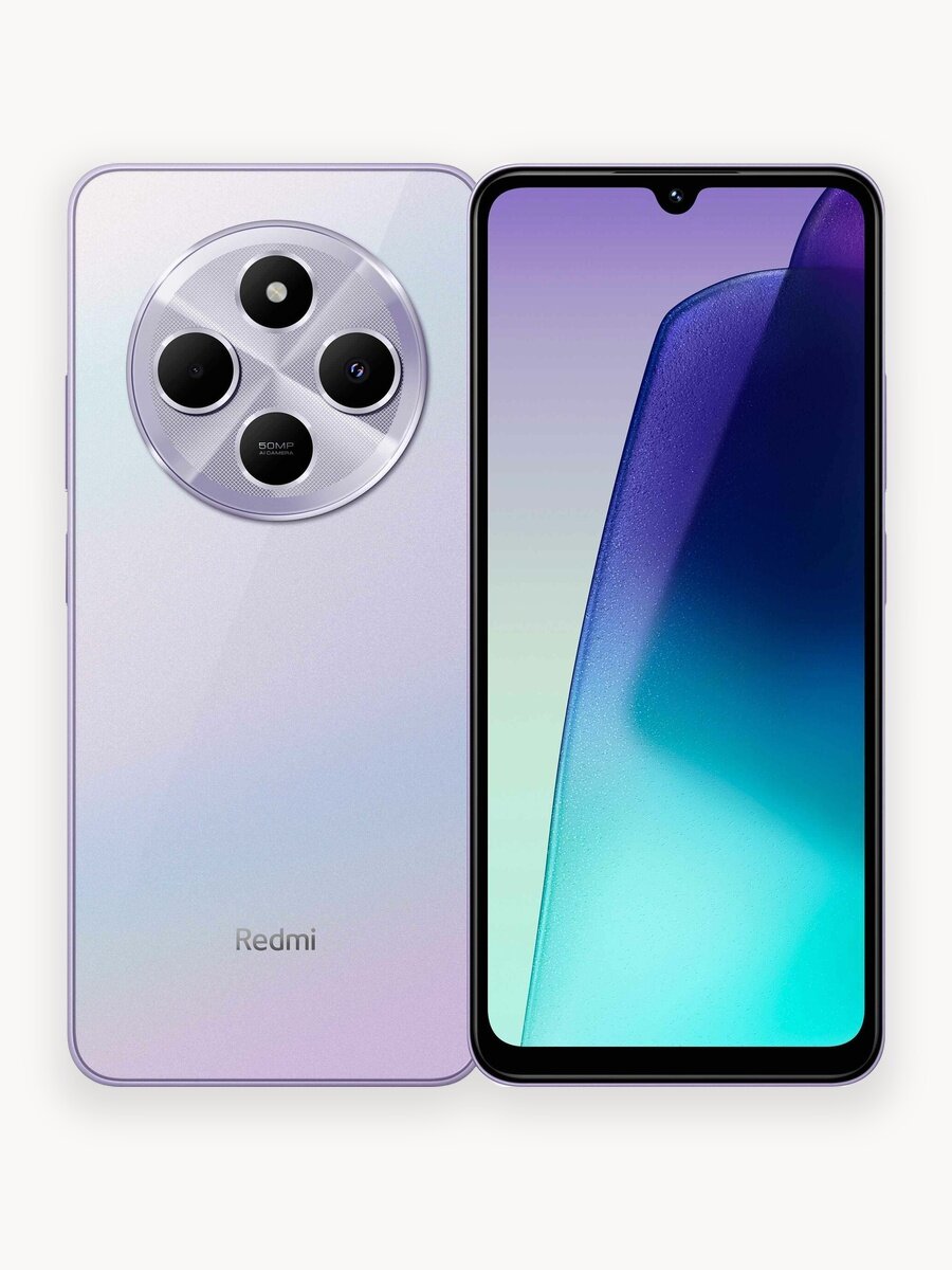 Смартфон Xiaomi Redmi 14C 4/128 ГБ RU, Dual nano SIM, фиолетовый