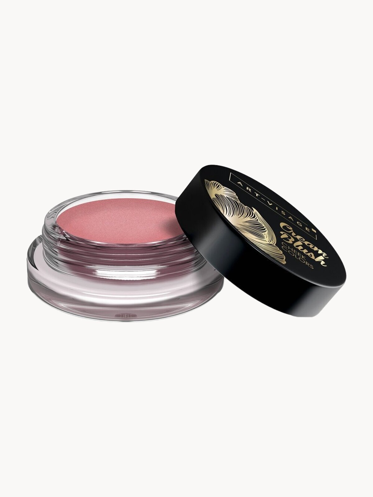 ART-VISAGE Румяна кремовые сатиновые "CREAM BLUSH", 5 г, 13 розовый кварц