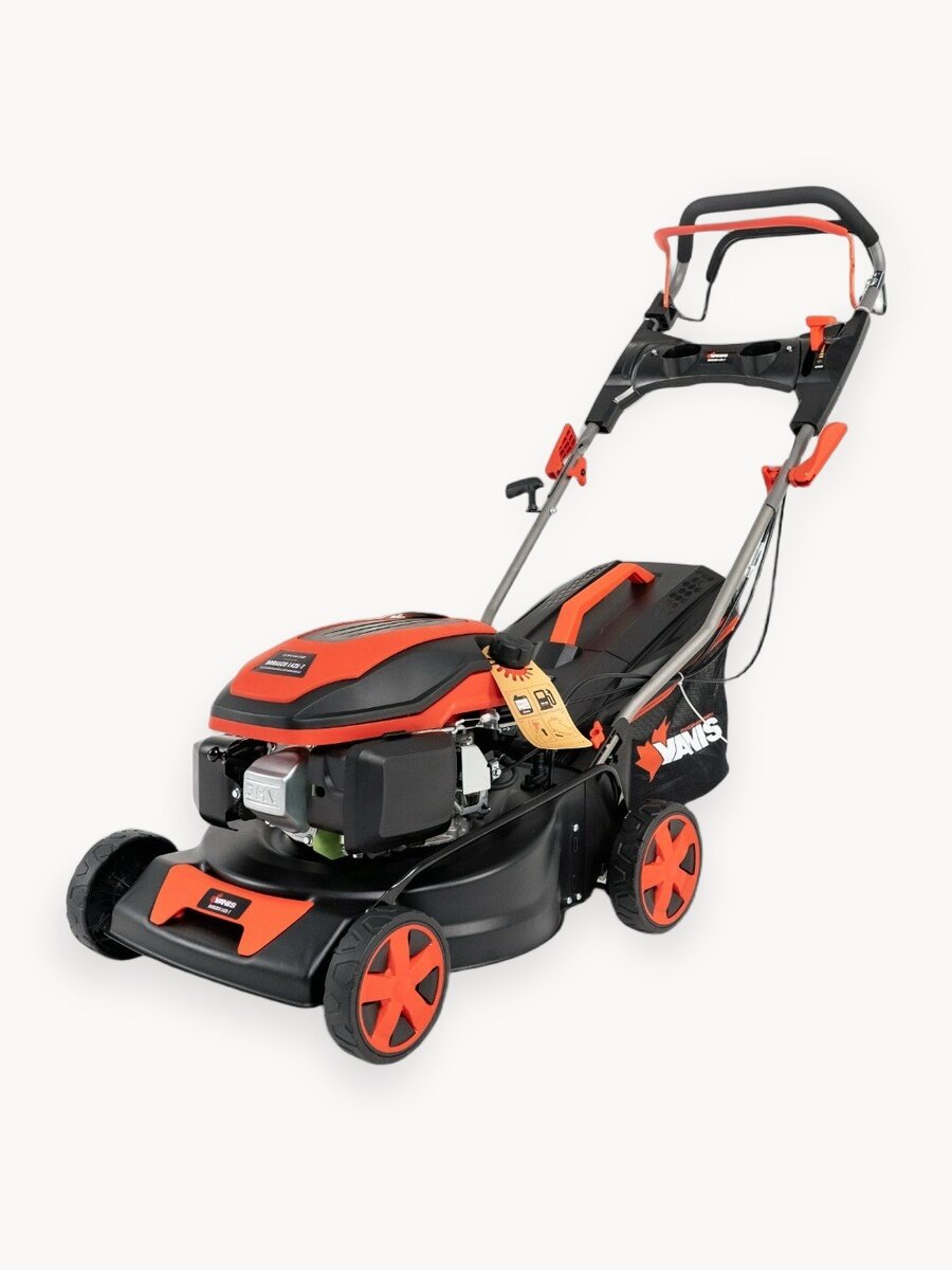 Газонокосилка бензиновая Yanis Borasco L42S-T, легкая и маневренная