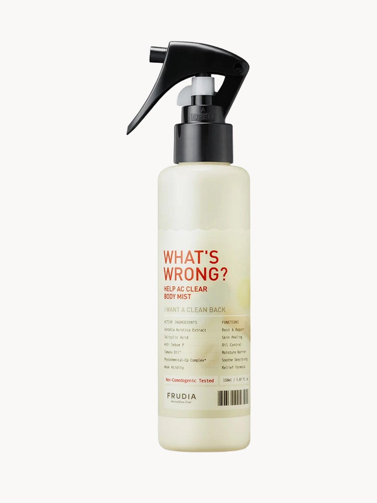 FRUDIA Спрей мист для тела с кислотами от прыщей, акне и воспалений 150мл, Корея