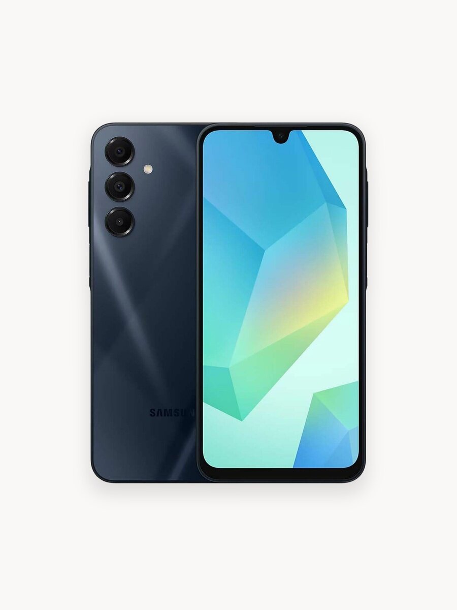 Смартфон Samsung Galaxy A16 4G 4/128 Гб, Dual nano SIM, черный