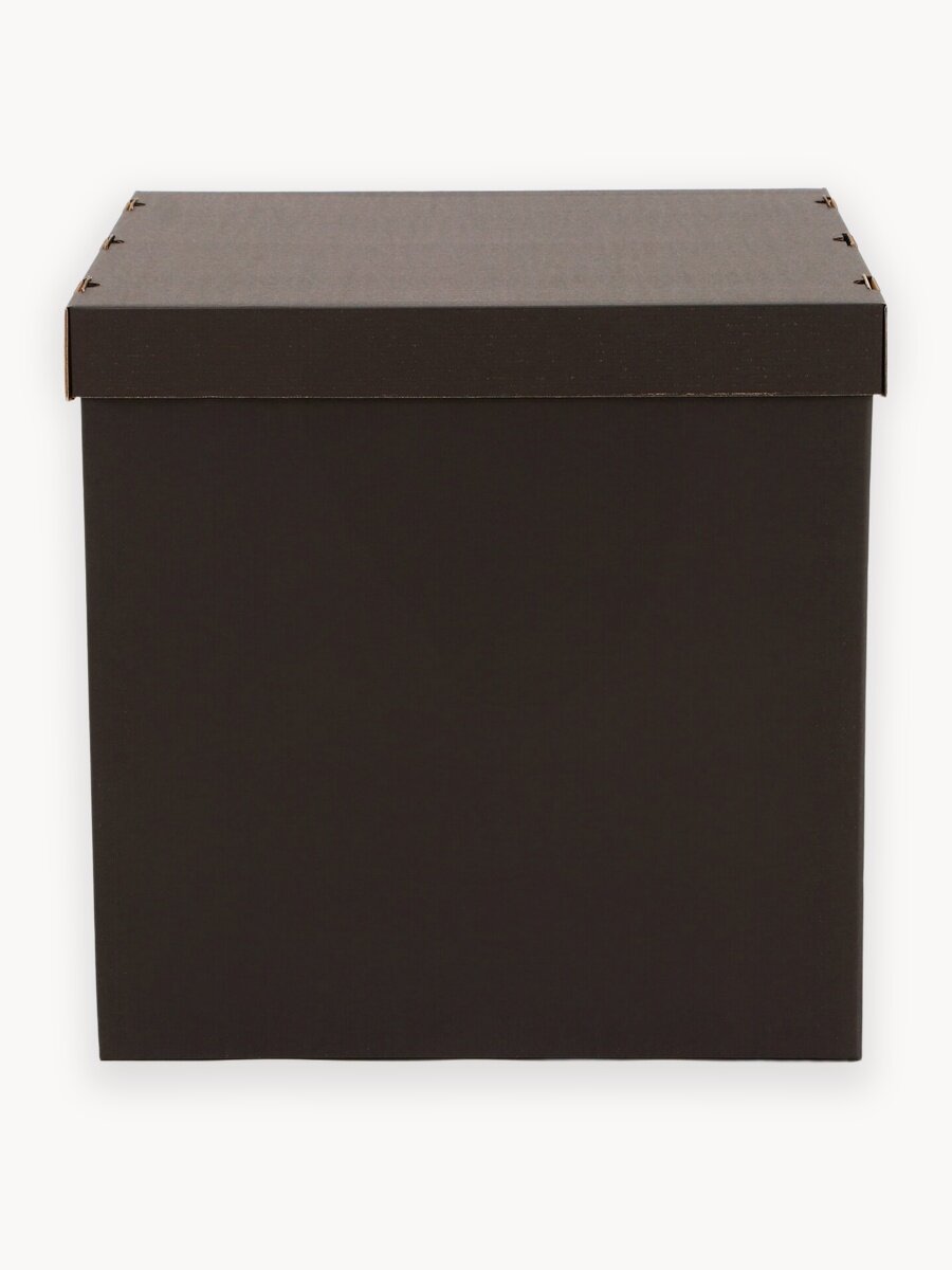 Подарочная коробка Upak Land, для воздушных шаров, 60x60x60 см, чёрная