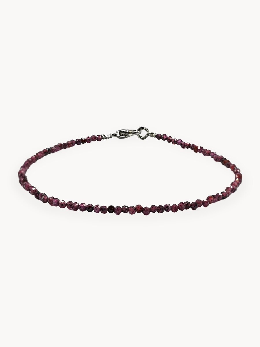 Браслет, гранат