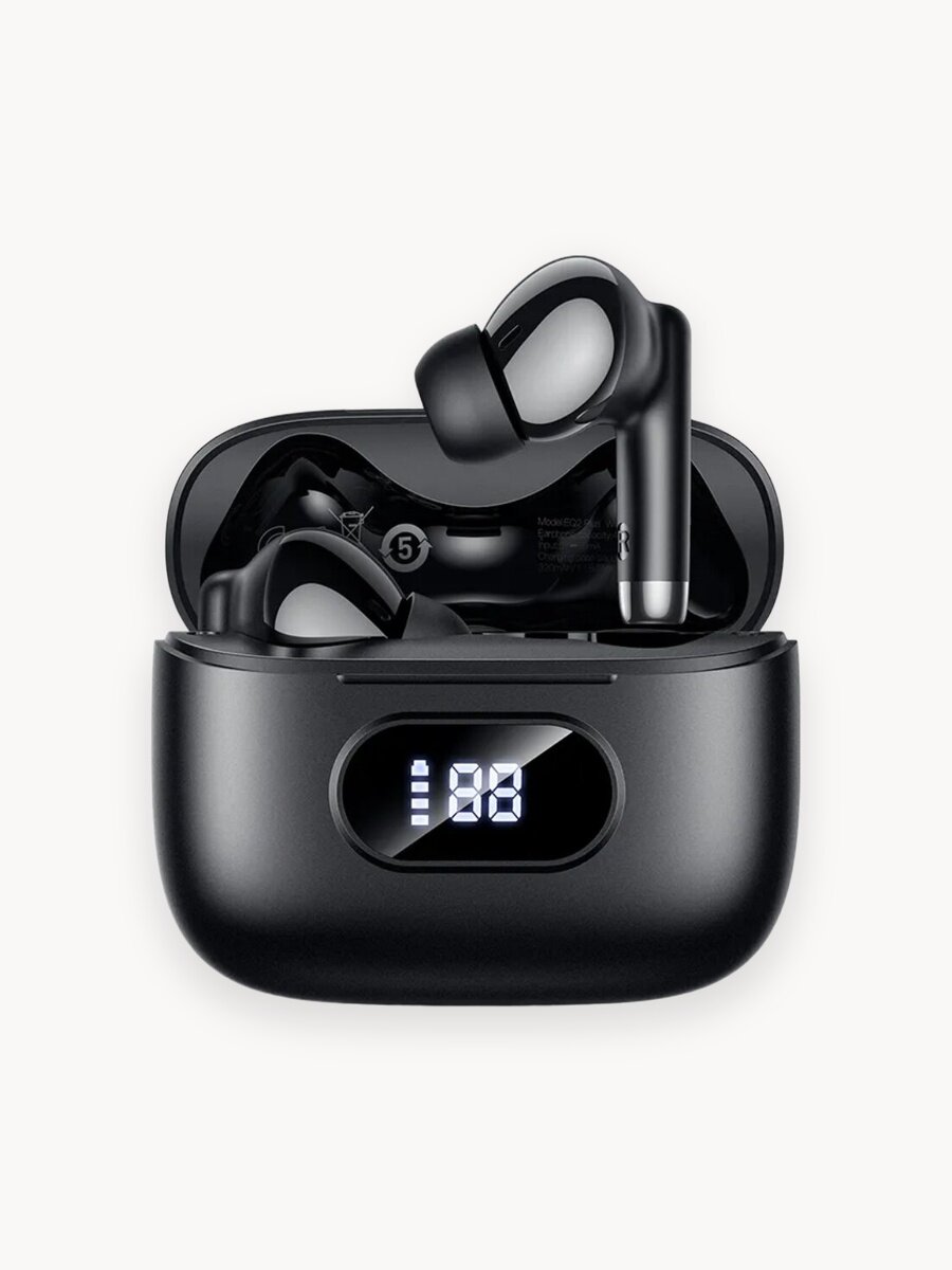 Беспроводные наушники TWS HOCO EQ2 Plus Thought, Bluetooth 5.4, черные