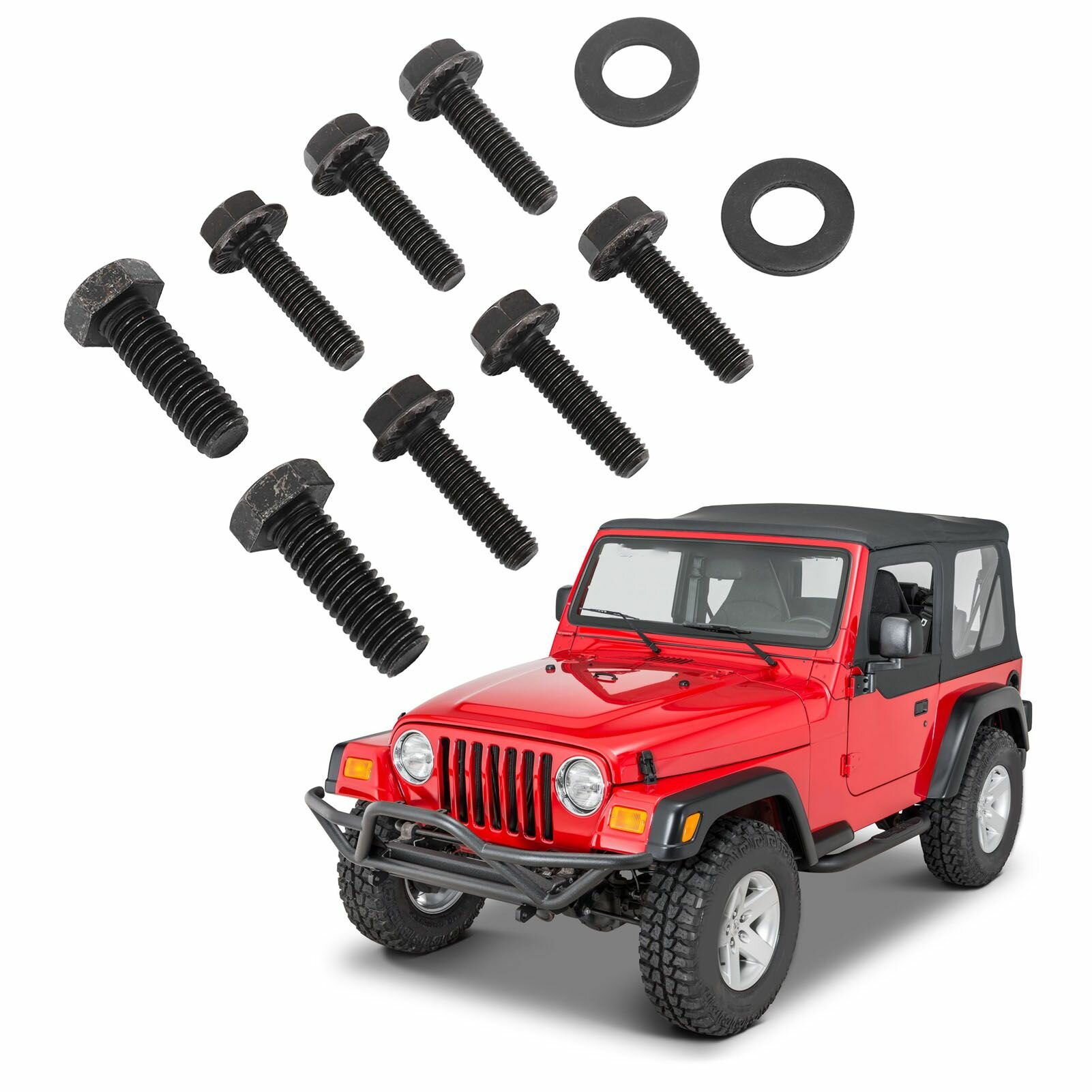 Болты крепления передних сидений Wrangler TJ 1997-2006