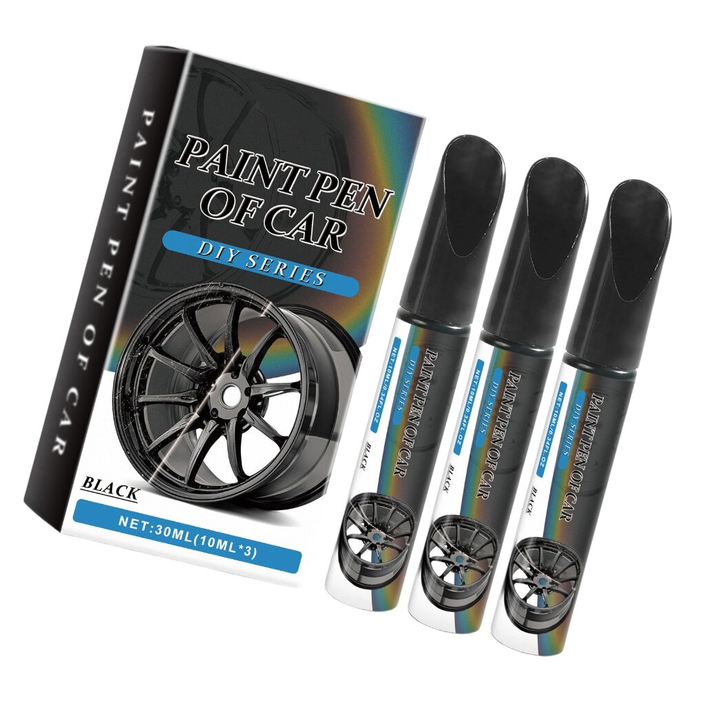 30 мл карандаш для ремонта краски колес автомобиля черные диски