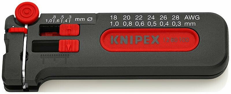Съемник изоляции модель Mini KNIPEX KN-1280100SB