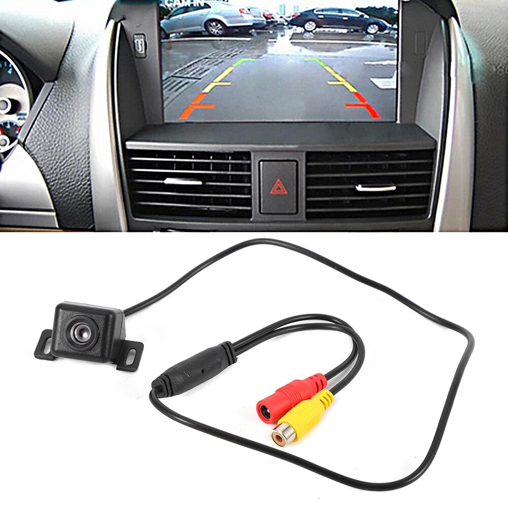 Универсальная система парковки автомобиля HD-монитор с водонепроницаемой камерой заднего вида на 170°