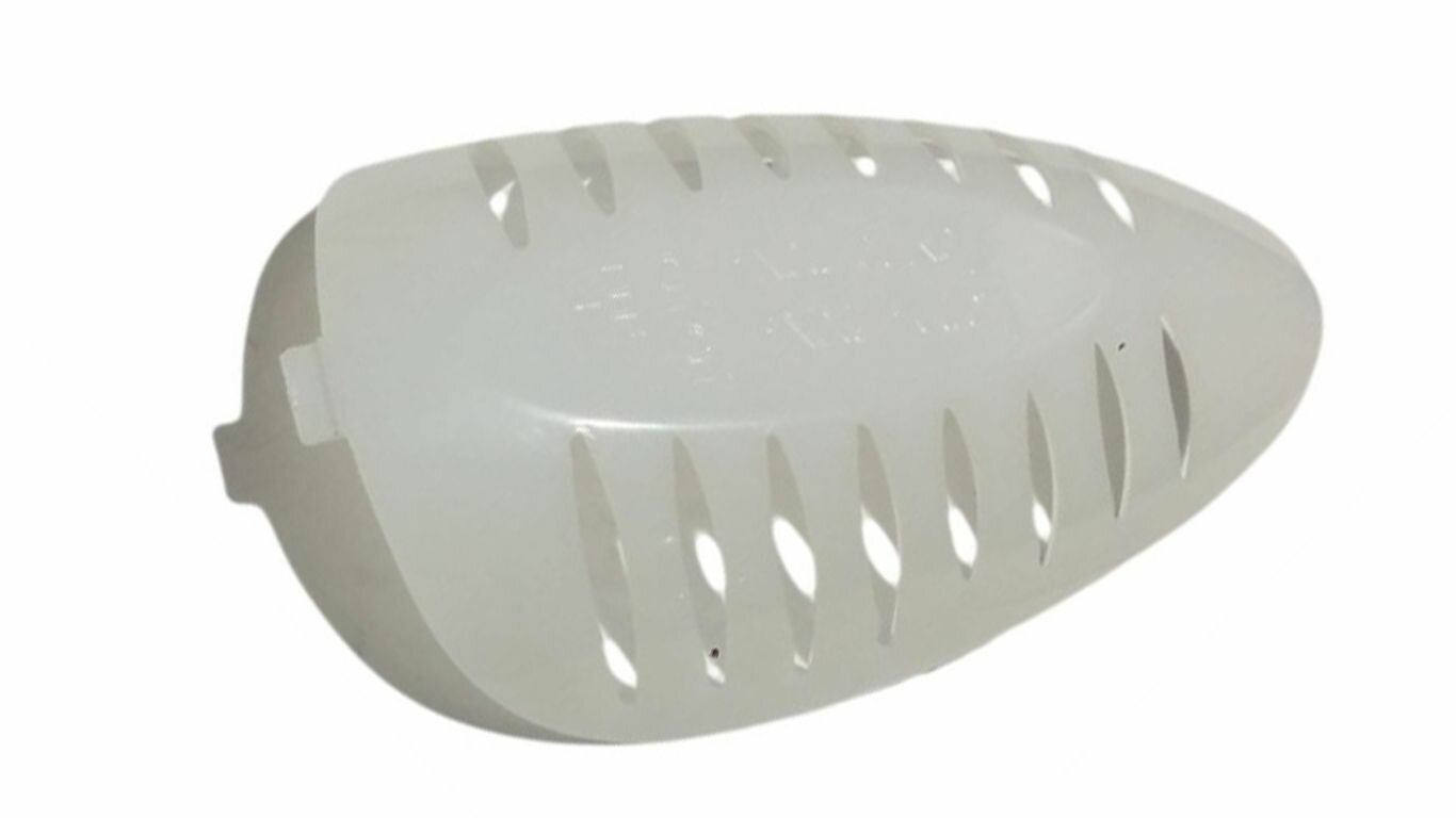 Плафон лампы Indesit 857109, для холодильников, белый, пластик