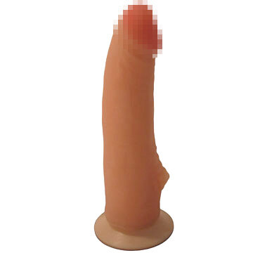 Биоклон Реалистичный фаллоимитатор, телесный С клиторальным стимулятором