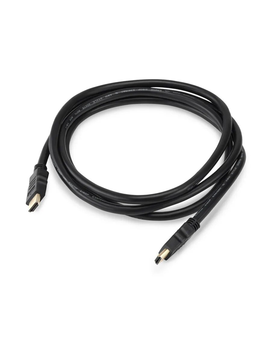 Кабель аудио-видео HDM 2.0 HDMI (m)/HDMI (m) 1.8м. черный