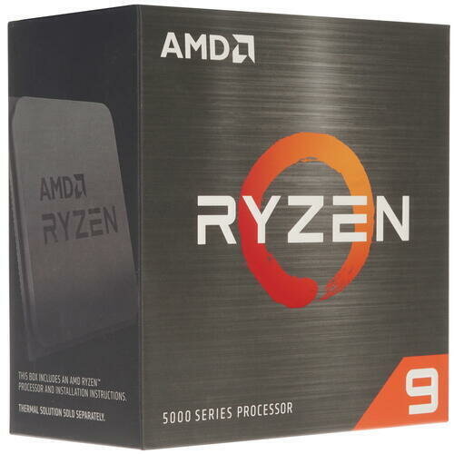 Процессор AMD Ryzen 9 5900X BOX (100-100000061WOF) - AM4, 12 x 3.7 ГГц, L2 - 6 МБ, L3 - 64 МБ, 2хDDR4-3200 МГц, TDP 105 Вт