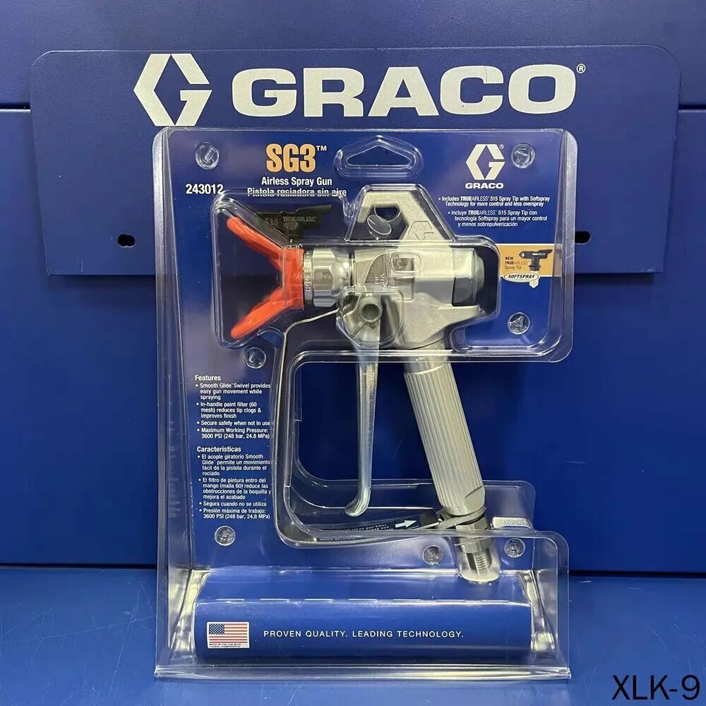 Пистолет graco contractor pc покрасочный SG3 243012+Есть Сопла 515