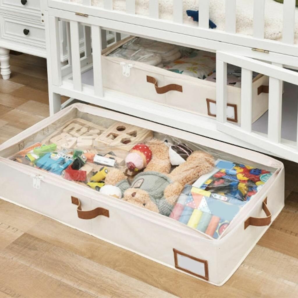 Контейнер для хранения одежды под кроватью для эффективной организации дома