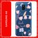 Чехол на Samsung Galaxy A6 / Самсунг Галакси А6 с принтом "Lucky flowers", прозр...