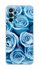 Чехол на Samsung Galaxy A23 / Самсунг Галакси А23 с принтом Лазурные розы