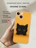 Чехол на Apple iPhone 13 mini / Айфон 13 мини с принтом "Контрастный котик"