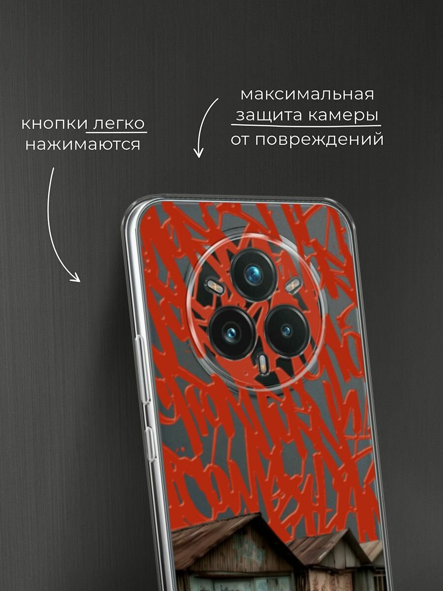 Чехол на Realme 14 Pro / Реалми 14 Про с принтом "Гаражная эстетика" — фото 1