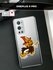 Чехол на OnePlus 9 Pro / ВанПлас 9 Про с принтом "Тыква на метле", прозрачный