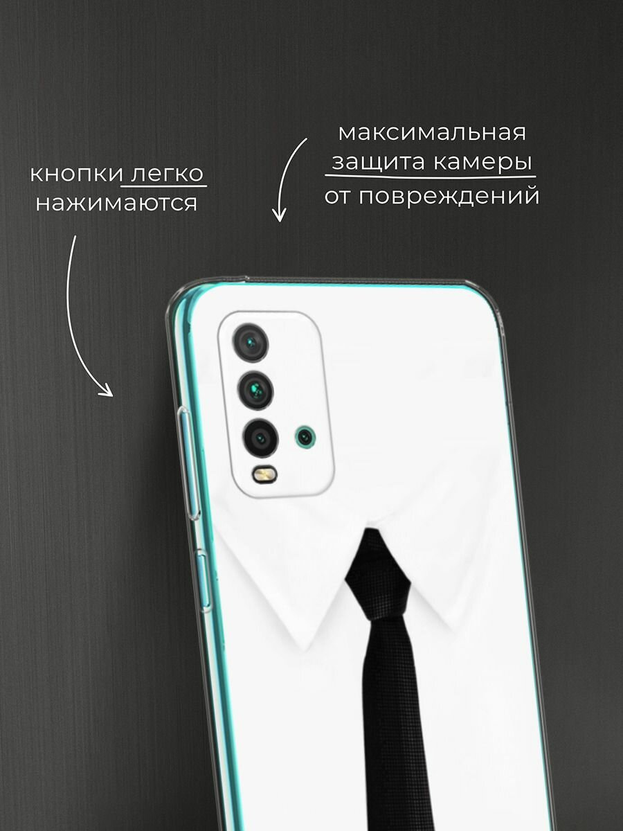 Чехол на Xiaomi Redmi 9T / Сяоми Редми 9Т с принтом "Галстук" — фото 1